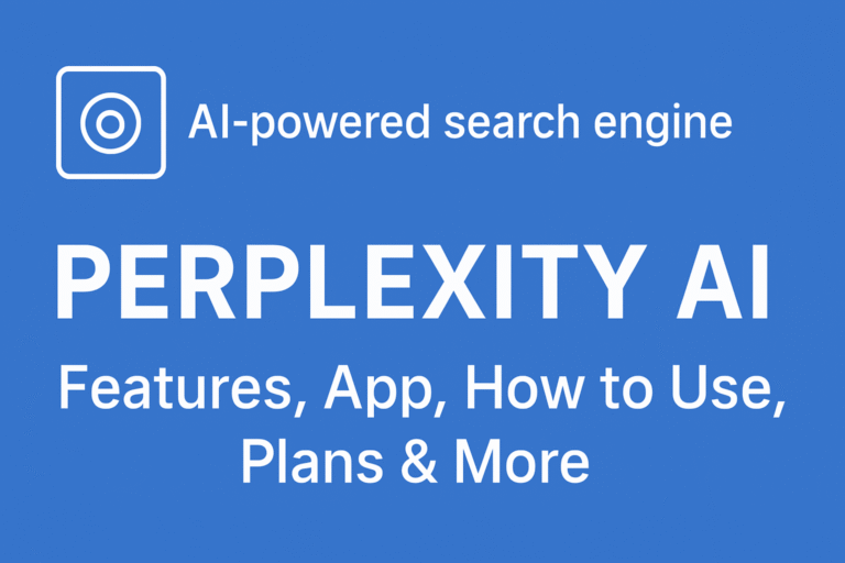 Perplexity AI: Complete Guide – Features, App, How To Use, Free Vs Pro ...